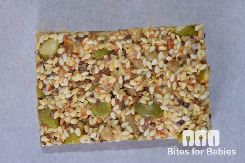 Chewy Sesame Bars - Bites for Foodies